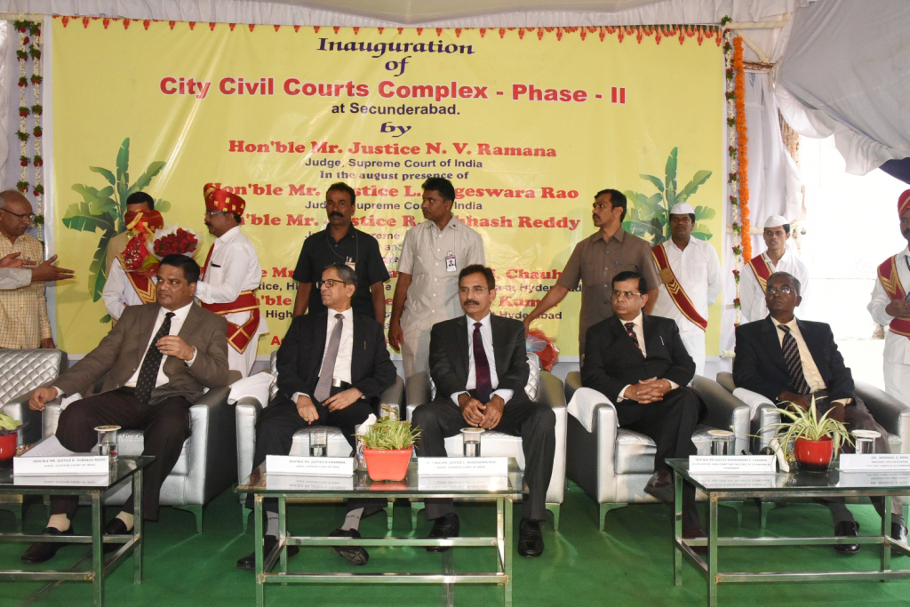 City Civil Court Complex-Phase-II Inauguration at Secunderabad ...